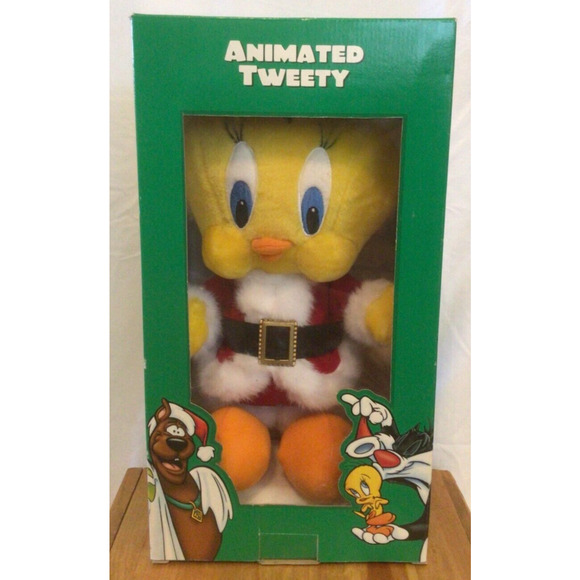 Warner Bros. | Toys | Sealed Animated Christmas Tweety Bird Motionette ...